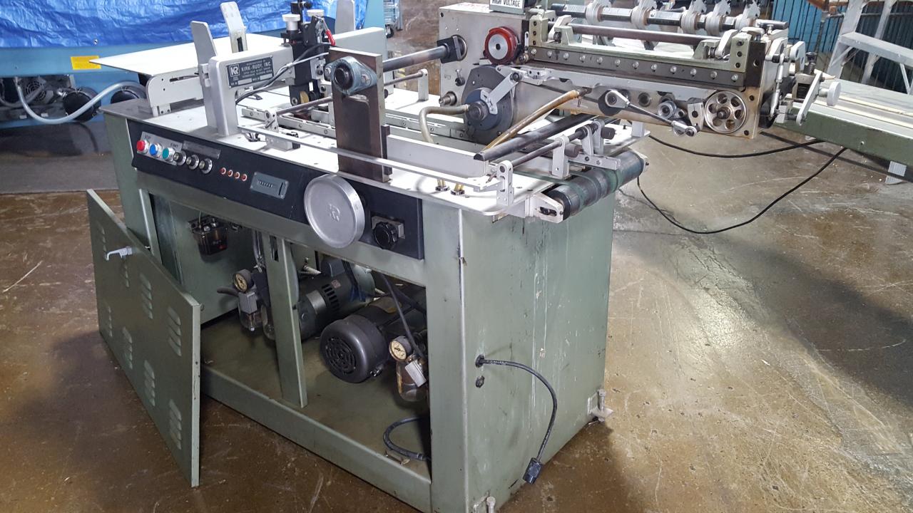 Lot #49: Kirk Rudy Model 211 Labeler and Conveyor with Manauls - Des ...